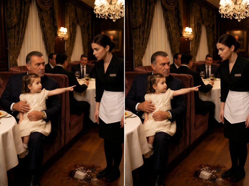 The mafia boss’s daughter remained silent, until she suddenly pointed ...